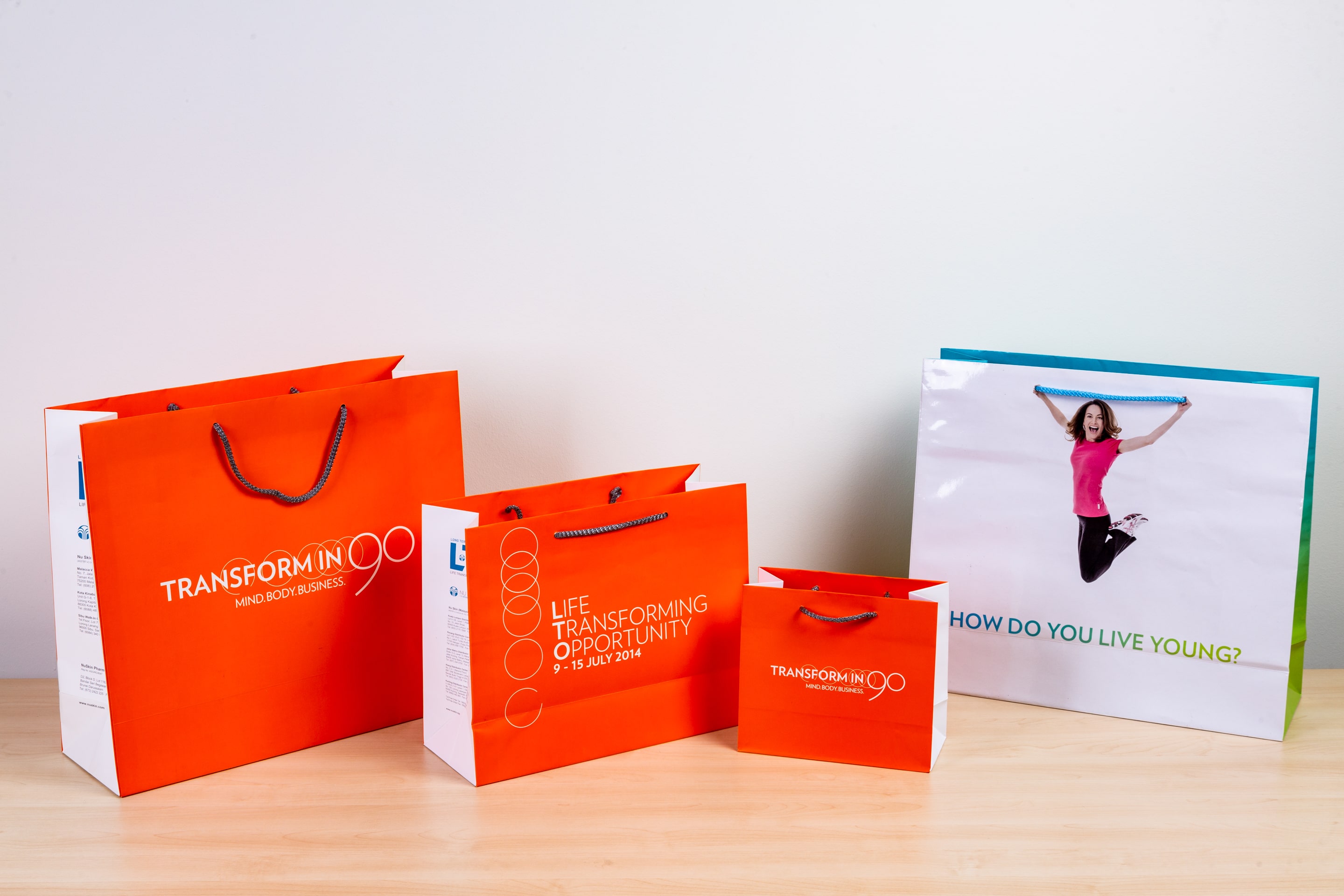 Buy Customised Paper Bags | PRESS1 DESIGN (S) Pte Ltd